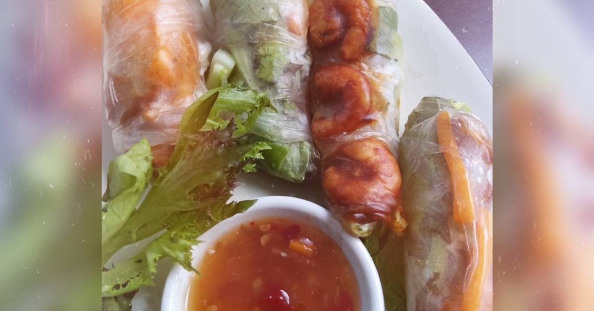 36 resep menu diet rice paper sayuran enak dan mudah - Cookpad