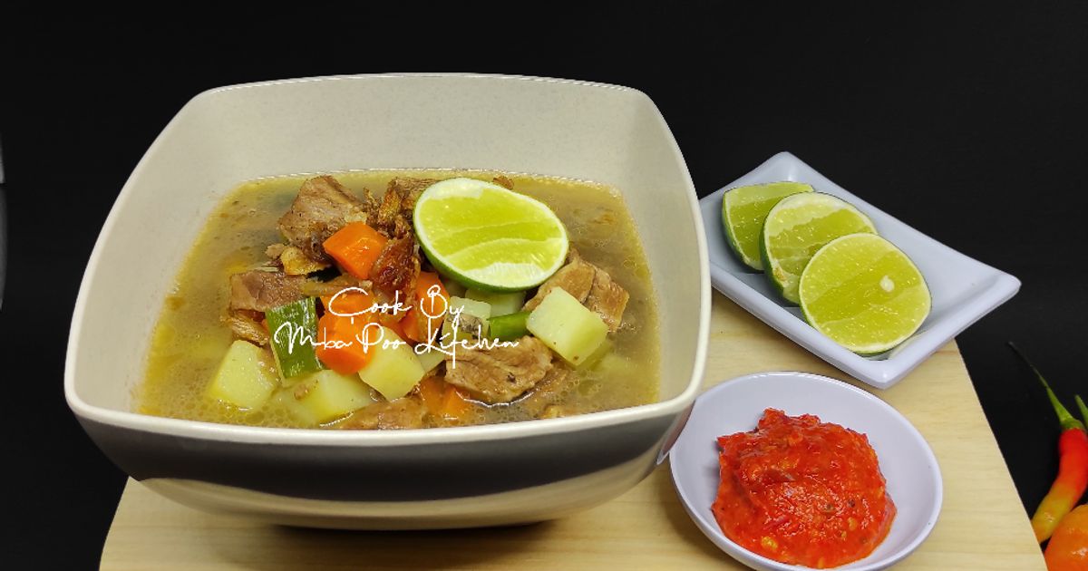 Resep Sop Daging Sapi oleh Mbapoo Kitchen - Cookpad
