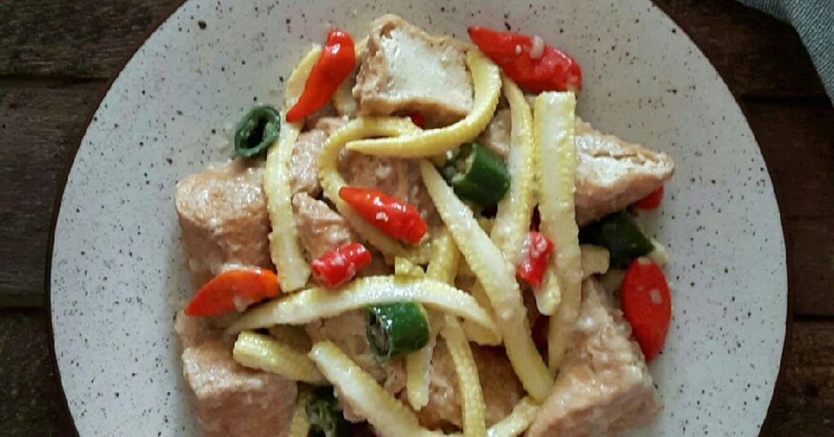 Resep Ase Tahu Jagung Muda oleh Indry Hapsari - Cookpad