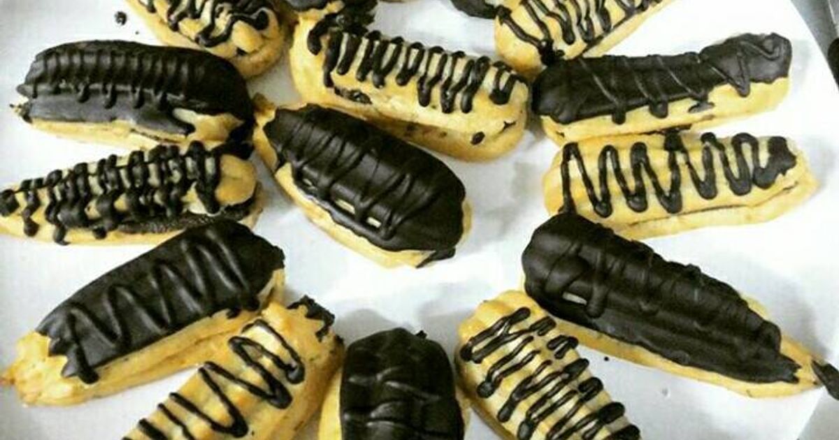 Resep Chocolate Eclair oleh utisanji - Cookpad