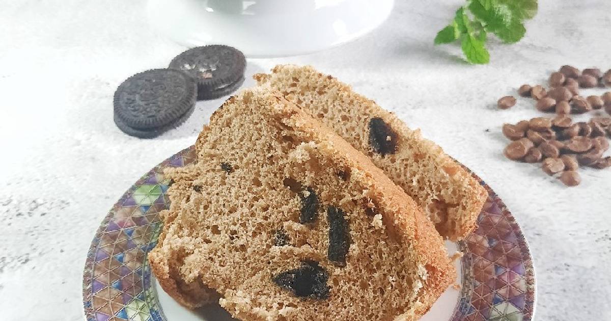 Resep Chiffon Coffee Oreo oleh Riya Malikha - Cookpad