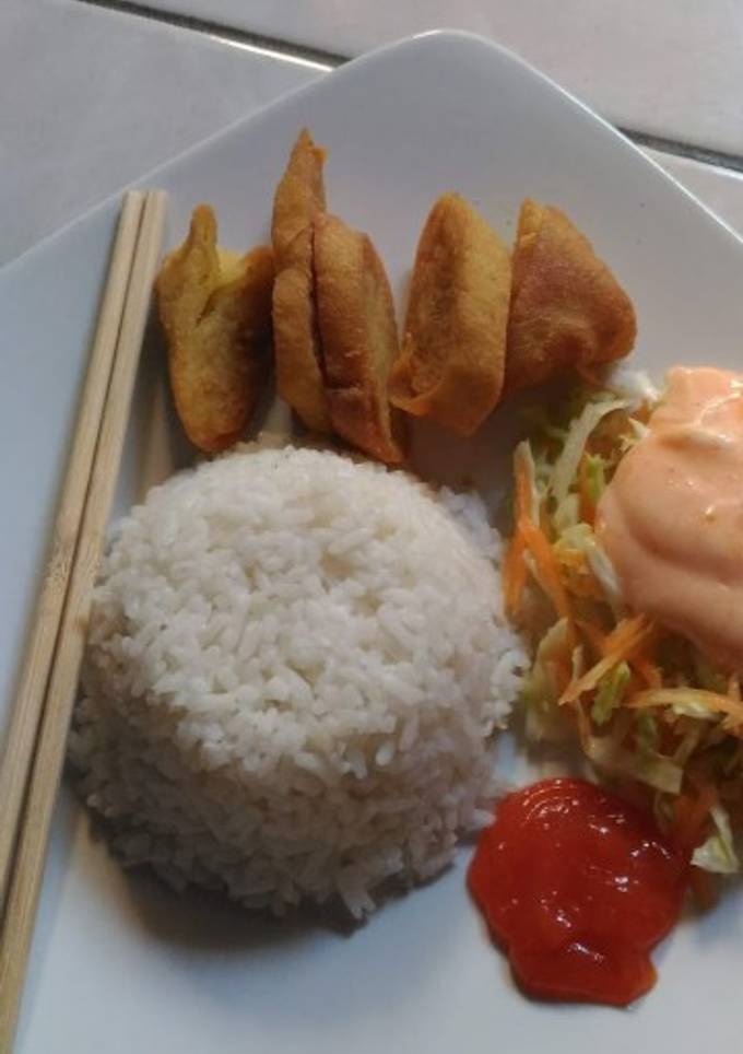 Resep Egg roll ayam ala hokben (frozen food) oleh Fadma - Cookpad
