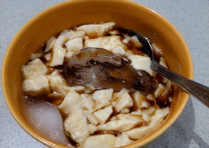 Resep Es Tahua (Kembang Tahu) oleh Nindy Putri Ayu - Cookpad