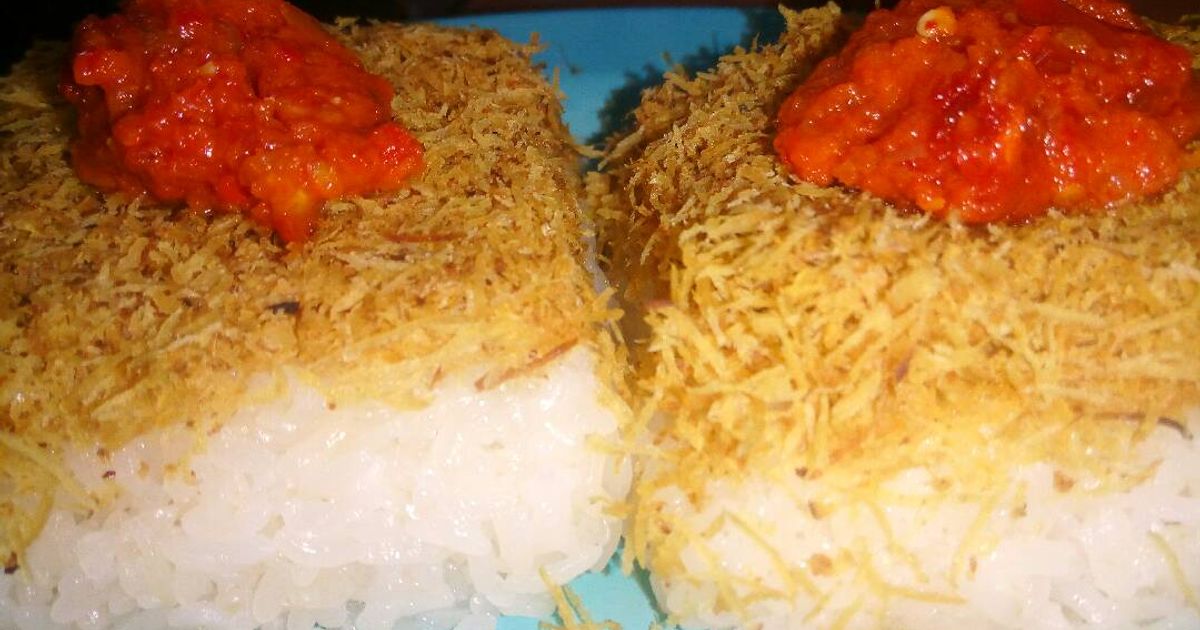 Resep Ketan Serundeng 🍚🍣 oleh Kaka beryl @amrii_g2 - Cookpad