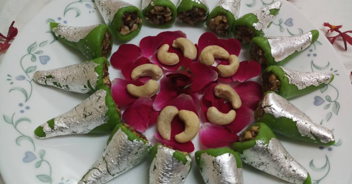 Kaju Chocolate Pan Recipe by Mital Viramgama - Cookpad