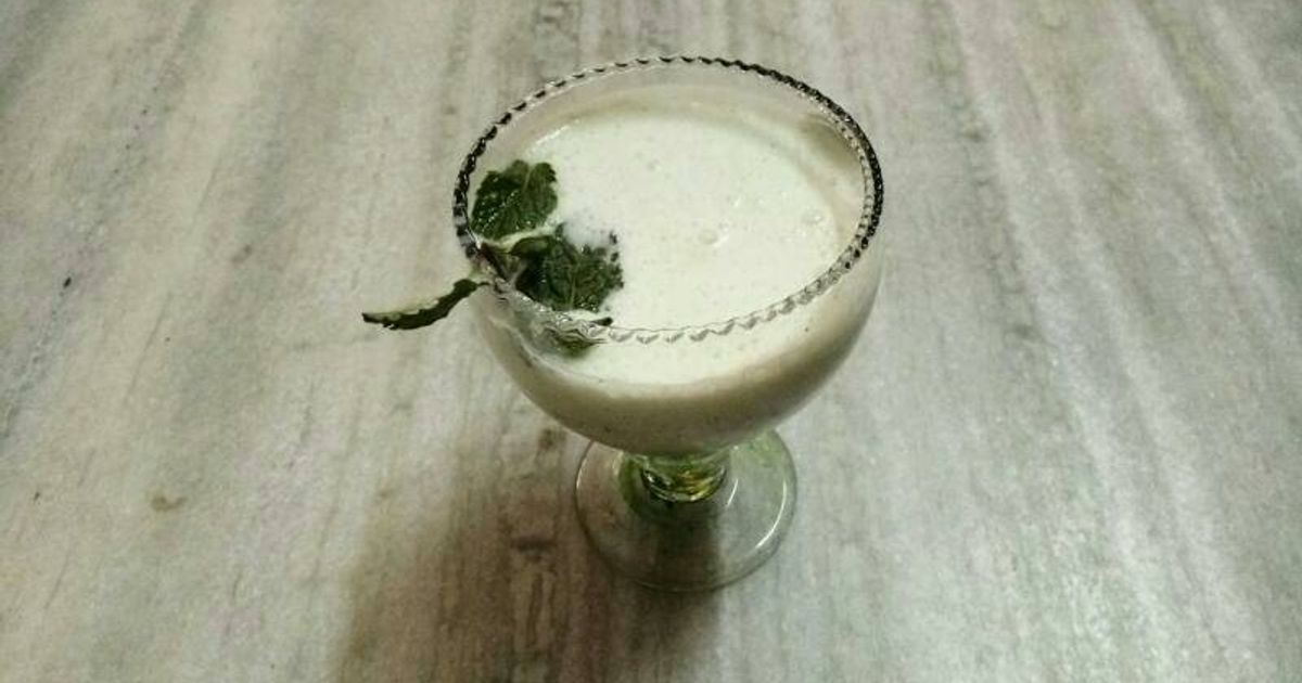 Banana Mint Chaas (Buttermilk) Recipe by Ridhima - Cookpad