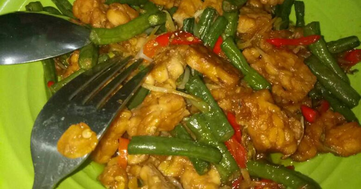 Resep Tumis Katope (Kacang Toge Tempe) oleh Frida Zakiyya H - Cookpad