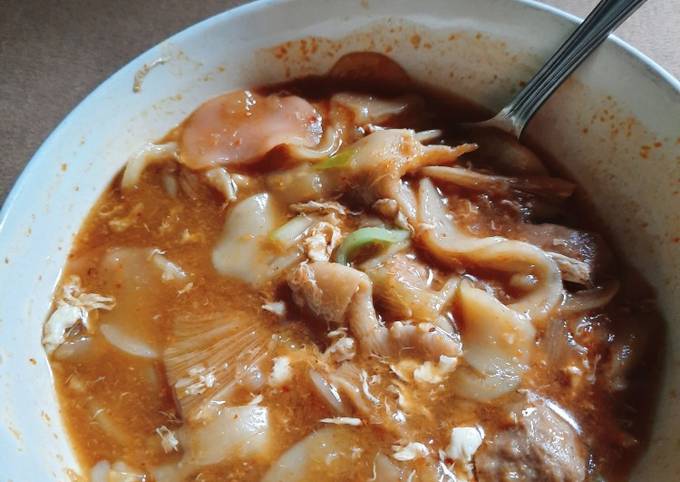 Resep Seblak Bakso Jamur Sederhana oleh emaprematri - Cookpad