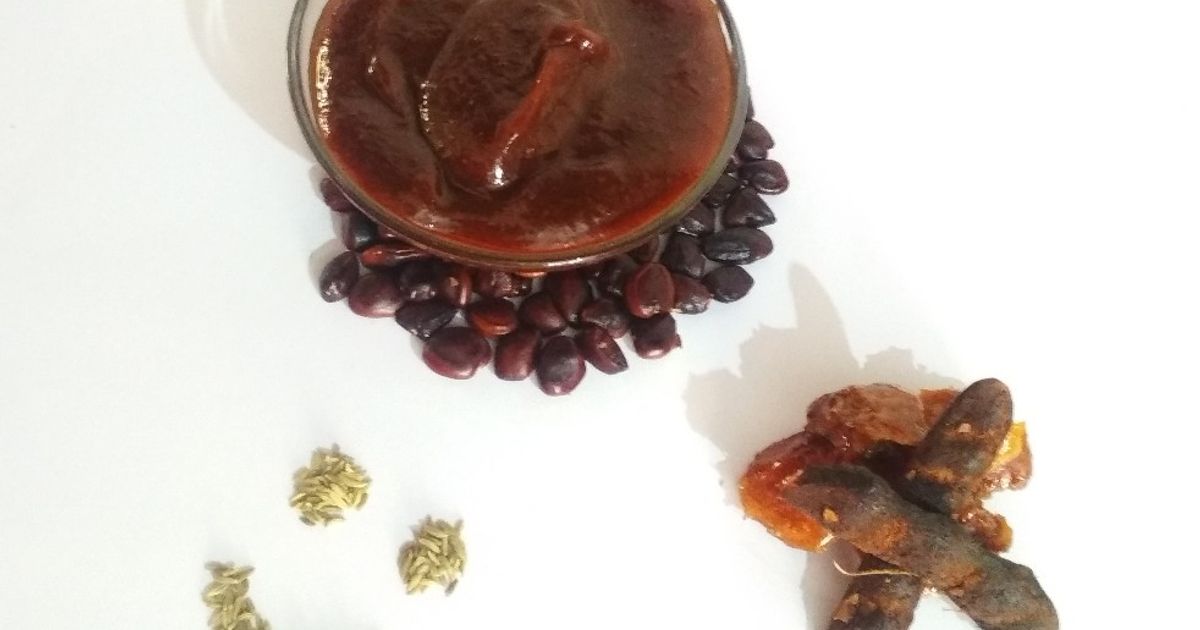 Dates Tamarind Chutney Recipe by Heena Gupta - Cookpad