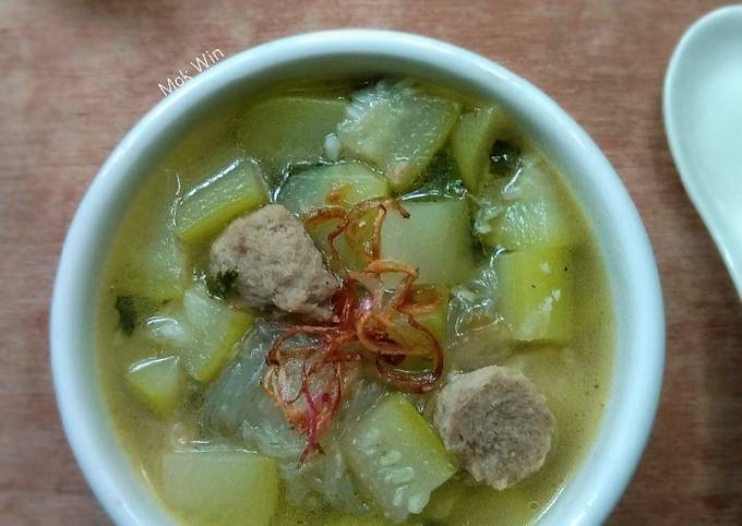 Resep Sup labu air soun oleh Mak Win - Cookpad