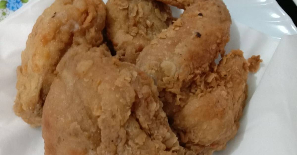 Resep Fried chicken original simpel ala KFC oleh Elly - Cookpad