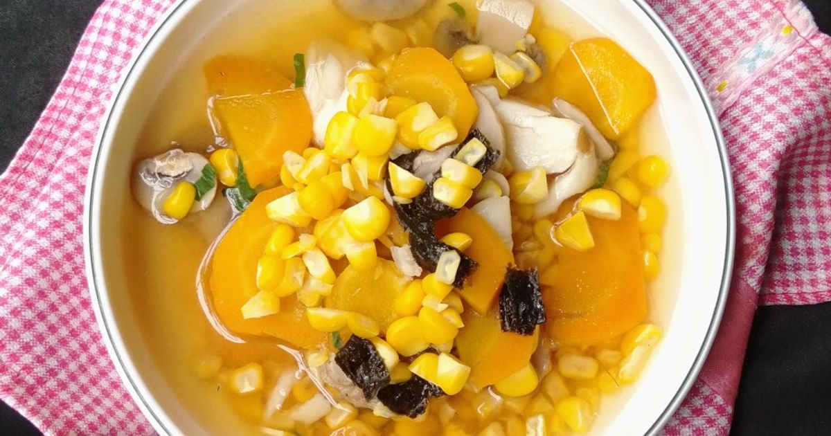 Resep Sup Miso Jagung Jamur oleh Ahmi Yofaniar Pratiwi - Cookpad
