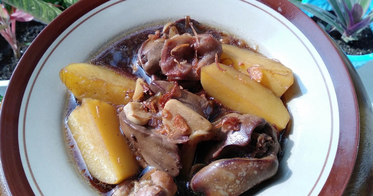 Resep 64. Semur Kecap Rempelo Ati oleh Dety Kusuma - Cookpad