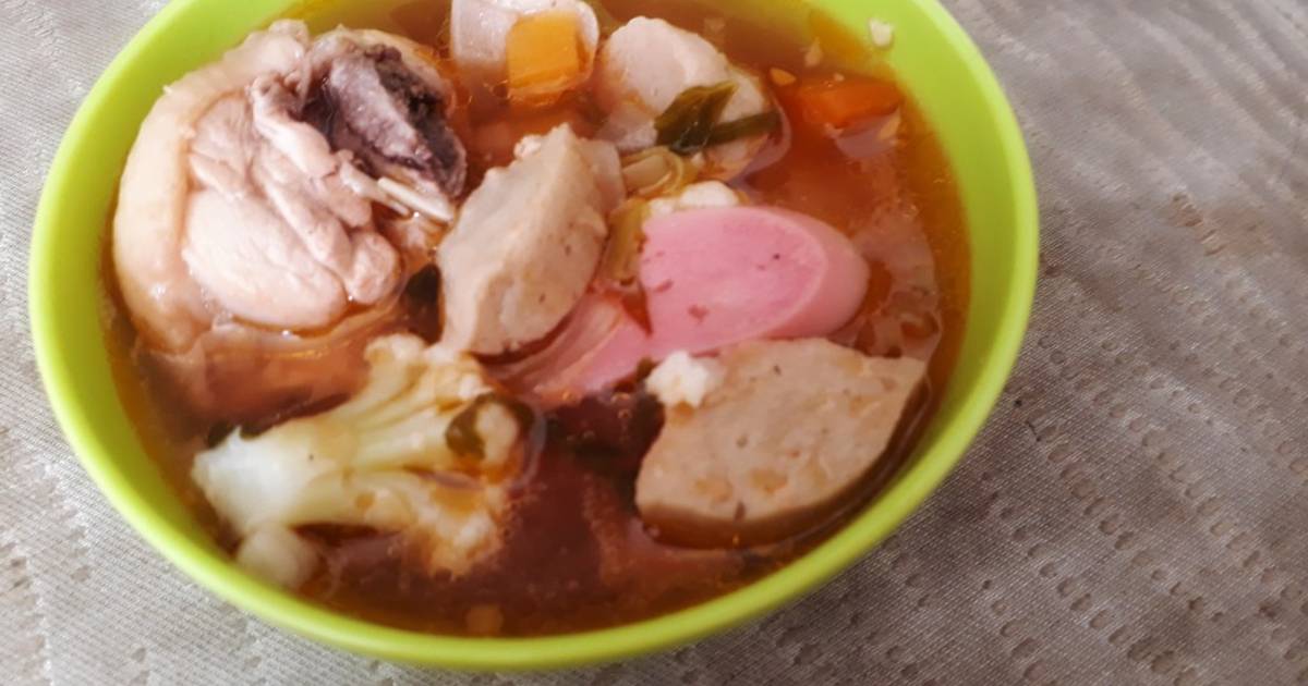 Resep Sop merah segar enak oleh nurul hanifah - Cookpad