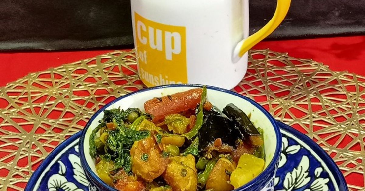 Palang Shaak Ghonto Recipe by Rita Talukdar Adak - Cookpad