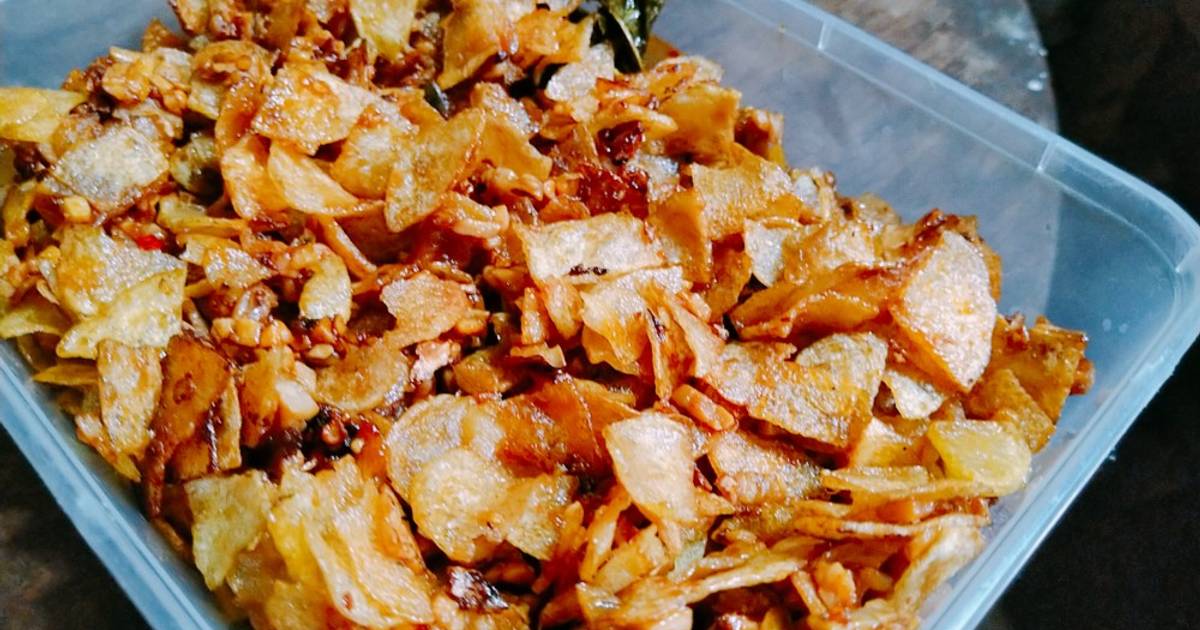 Resep Kering Kentang Tempe Pedas Manis oleh Khoirur Rohmah - Cookpad