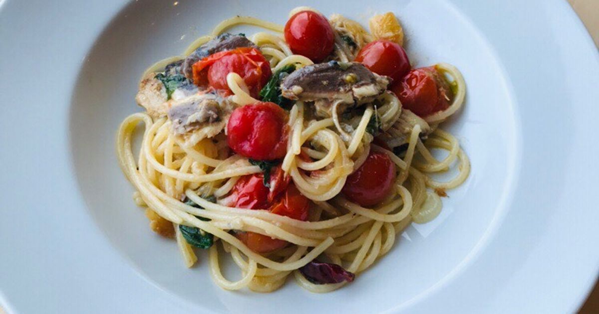 Ricetta Pasta D'estate Con Pomodorini E Sardine di Aoi Aurora Nakakoji ...