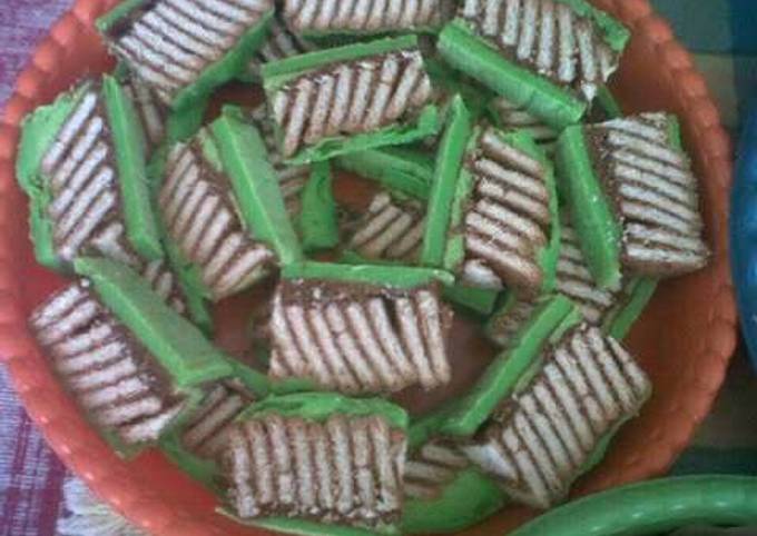 Resep Roti Batik Pandan oleh Nugrahayu Dewanti - Cookpad