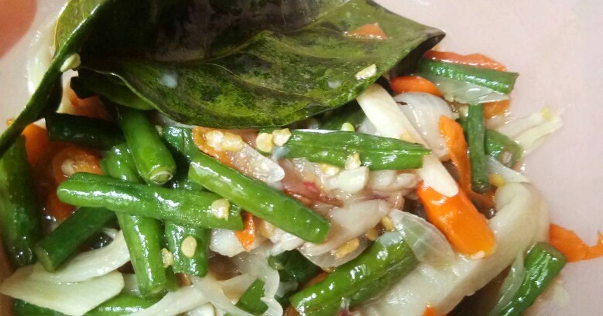 Resep Tumis Jamur Kacang Panjang oleh cytha_y - Cookpad