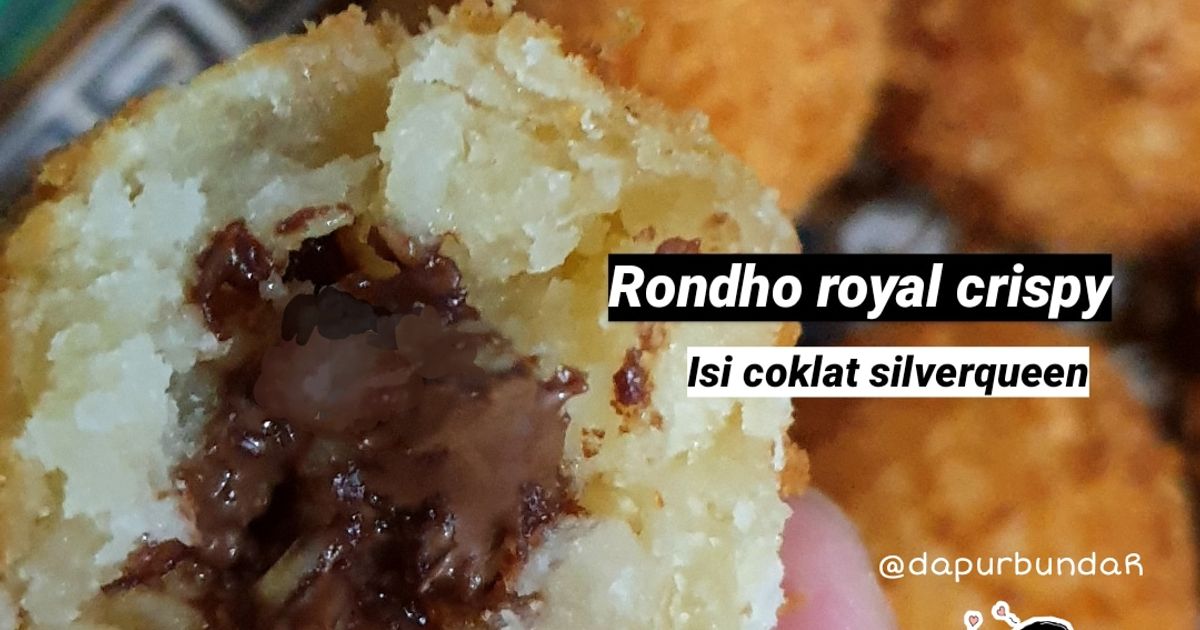 Resep Rondo Royal Crispy Isi Coklat Silverqueen oleh Dapur BundaR ...
