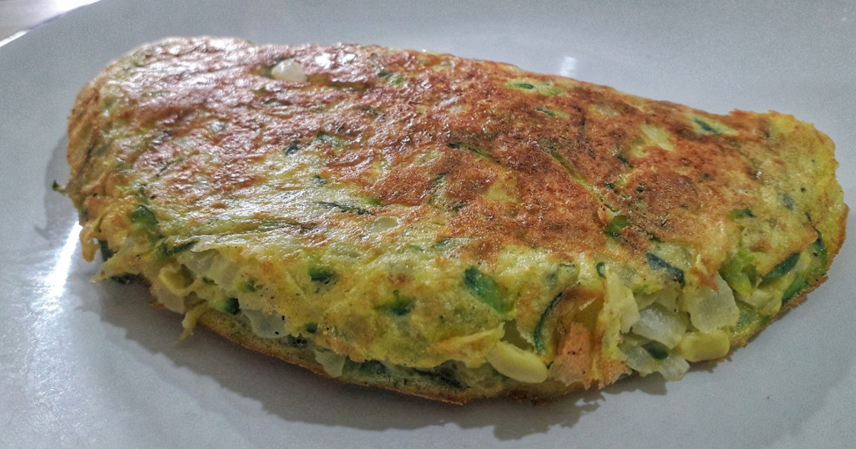 Tortilla De Zapallito Con Queso Receta de Manteca