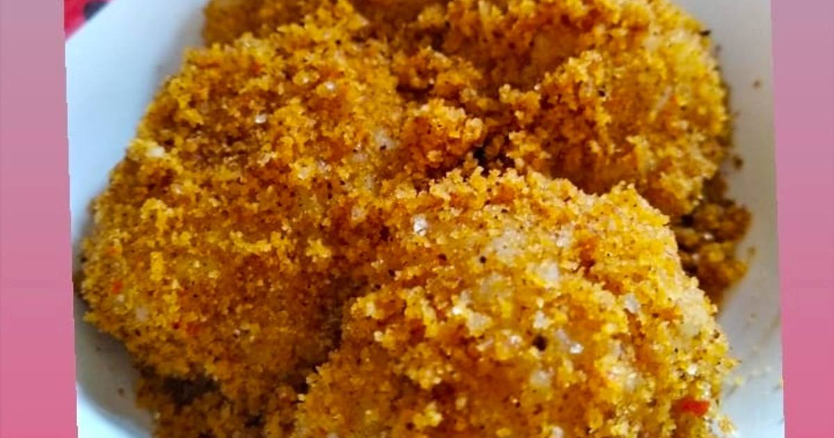 Resep Ketan serundeng pedas manis oleh Ana - Cookpad