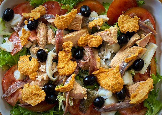 Ensalada tipo Xató Receta de CocinarParaCuatro- Cookpad