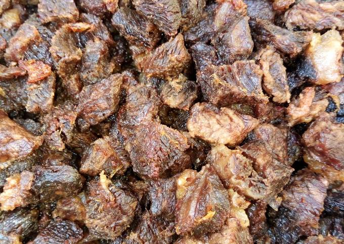 Fried beaf Recipe by Meenat Kitchen - Cookpad