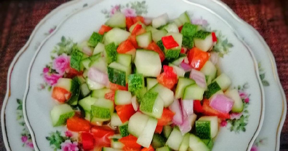 Resipi 🇸🇦 Salatah (Arabic Salad/Acar Arab) - Arab Saudi oleh Norashikin ...