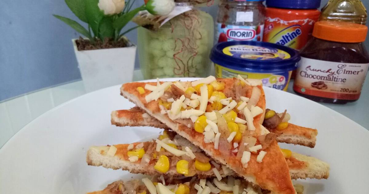 Resep Pizza Roti Tawar oleh Cicicuuidh - Cookpad