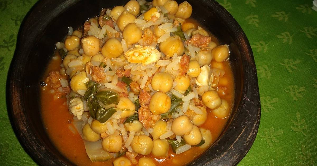 Garbanzos Españoles 💃by Margaret Receta de Yayi 🌻- Cookpad