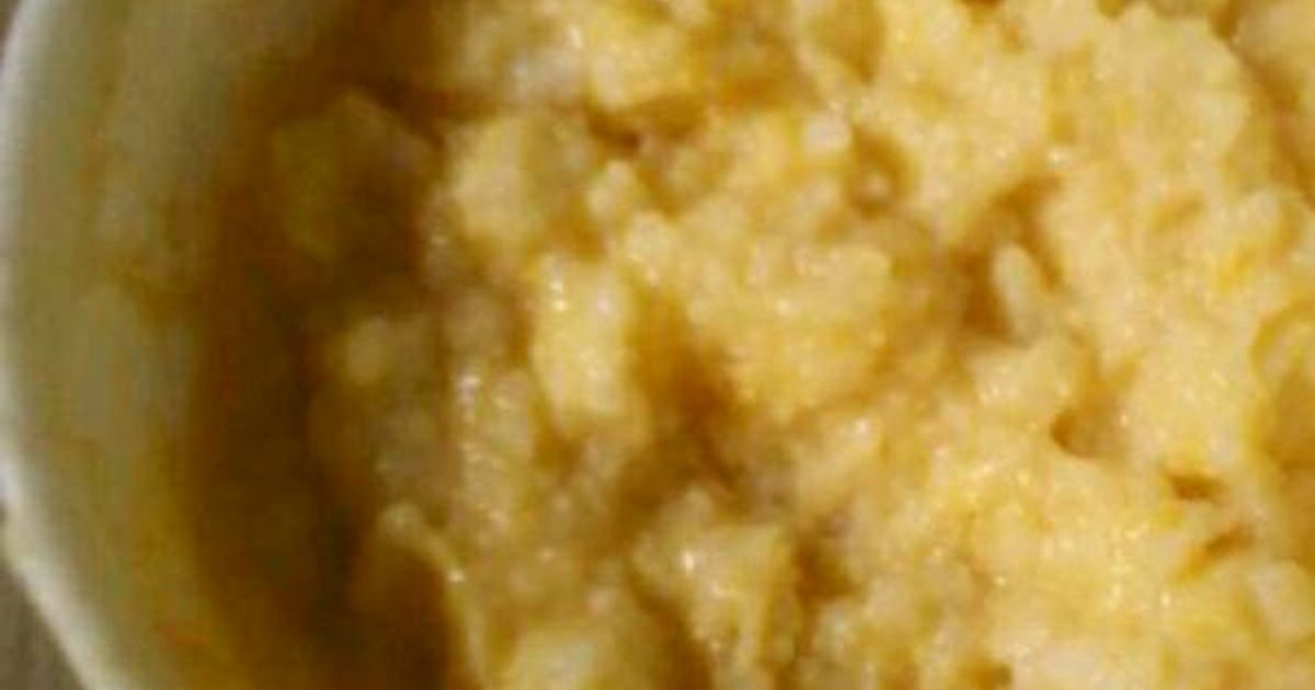 Resep Bubur Tim Saring Ayam Jagung Mpasi 7 M oleh Novi Yanti - Cookpad