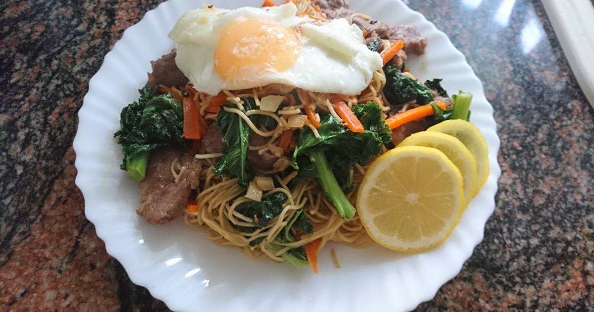 Shio-Yakisoba (sin salsa negra) Receta de Keiji- Cookpad