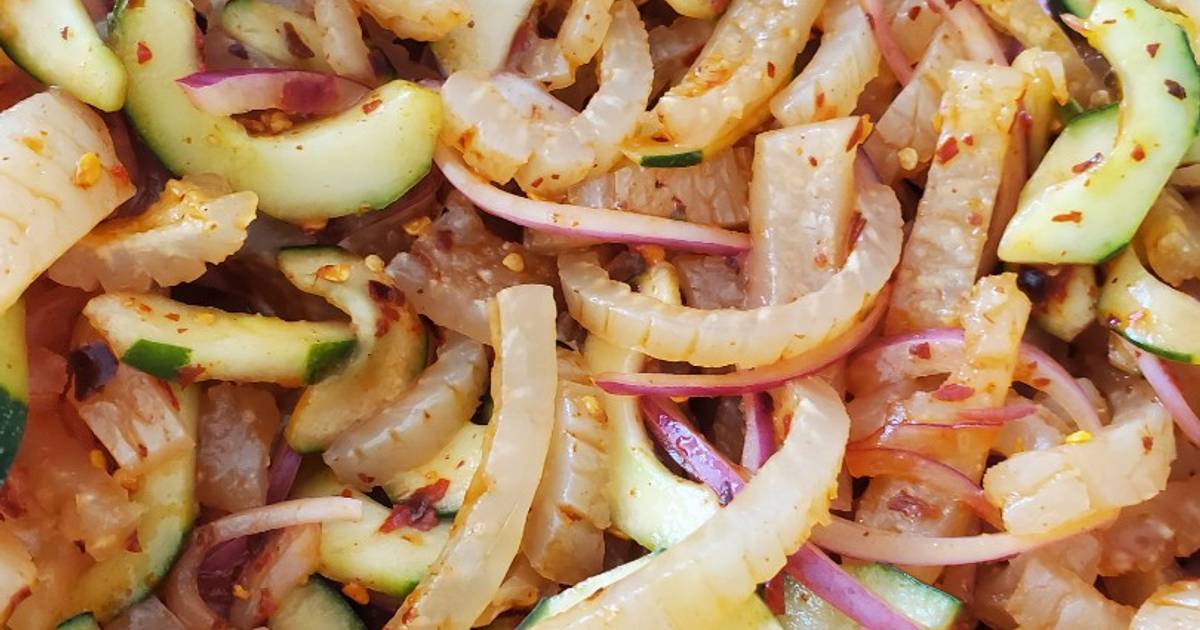 Aguachile rojo de cueritos Receta de Andrea Aguirre - Cookpad