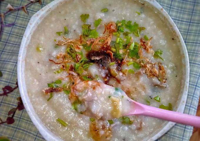 Resipi Bubur Nasi Daging oleh shazrina - Cookpad
