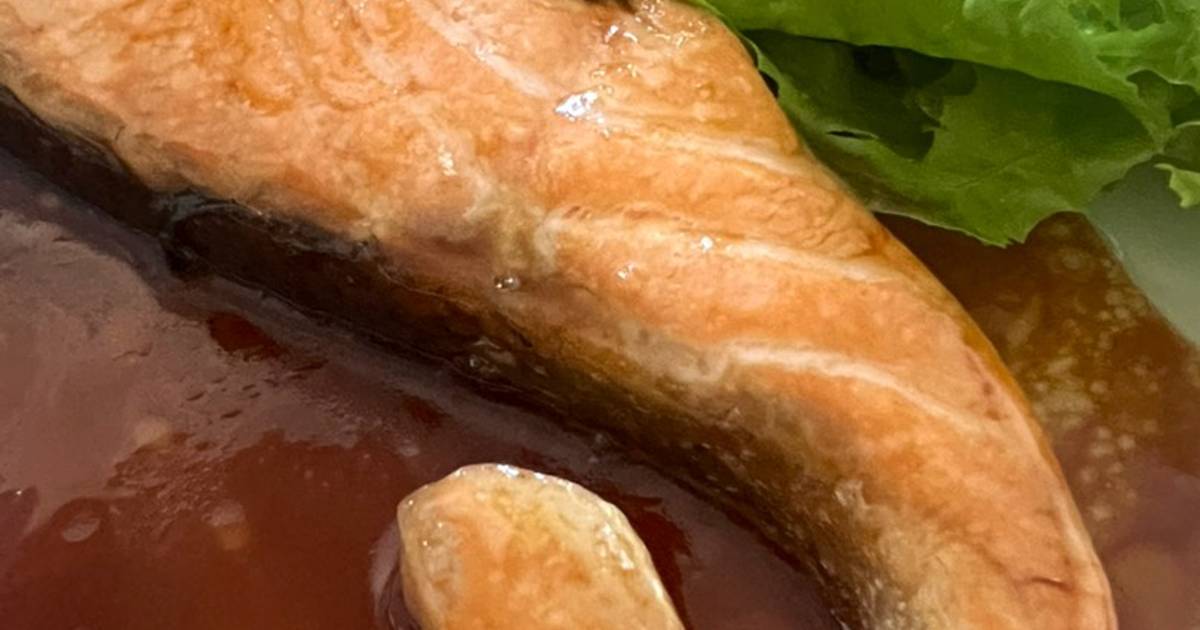 สูตร แซลมอนซอสเทอริยากิ โดย sainy kitchen - Cookpad