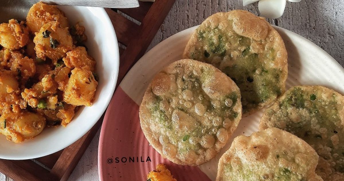 Koraishutir Kochuri (Peas Kochuri) Recipe by Sonila Das - Cookpad