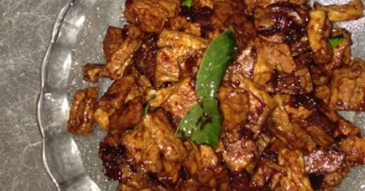 Resep Sambal Goreng Kecap Tempe Tahu Gembos oleh alfi syahroini - Cookpad