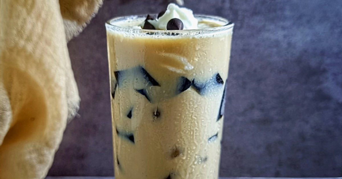 Resep Roasted Ice Tea Cincau Caramel oleh Anna Hadi_ant - Cookpad