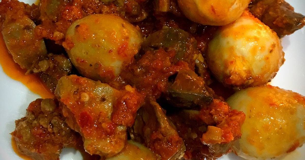 39 resep balado telur puyuh dan ampela enak dan mudah - Cookpad