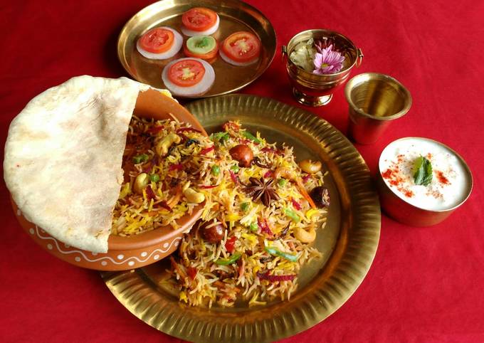 Vegetable Parda Biryani Recipe by Nayana Narendra Palav - Cookpad