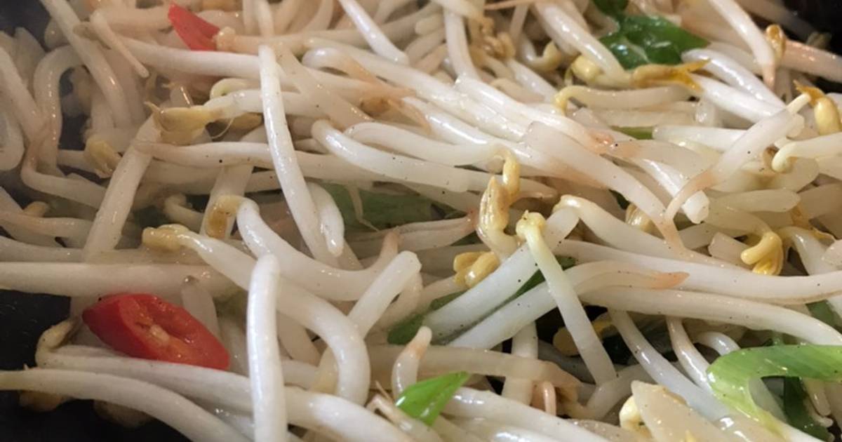 Resep Tumis Tauge (sauteed beansprouts) oleh Vina - Cookpad