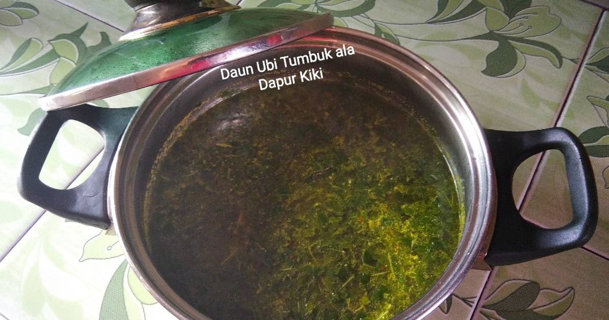 Resep Daun Ubi Tumbuk oleh Erlina Carlos (Dapur Kiki) - Cookpad