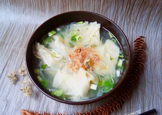 Resep Pangsit Kuah Simple oleh Alya Nurfitri🍳 - Cookpad