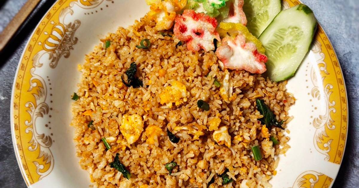 Resep Nasi Goreng Poll Pedas oleh Dapur ala mama jasmine - Cookpad