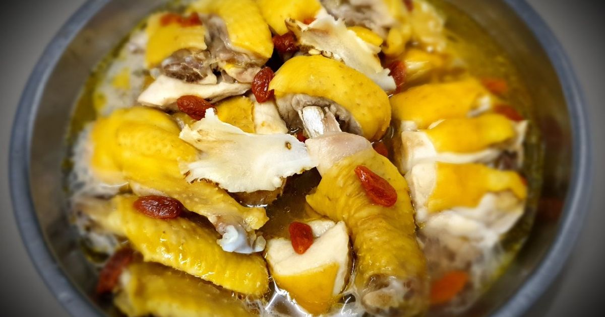 Organic Yellow Skin Salted Chicken Recipe by Uncle Soon's