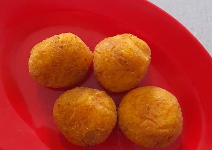 Resep Bola-bola Kentang Udang (Snack MPASI) oleh Nur Cahyo Susilo - Cookpad