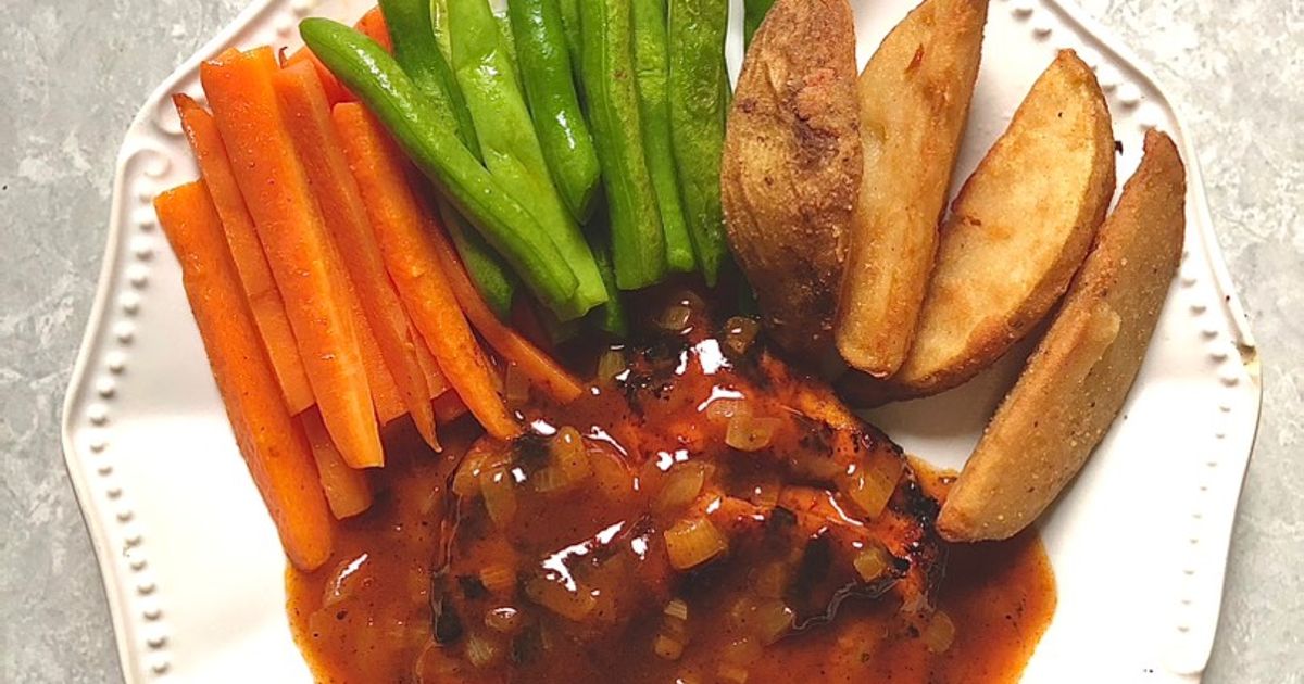 Resep steak saus barbeque marinasi rumahan enak dan mudah - Cookpad
