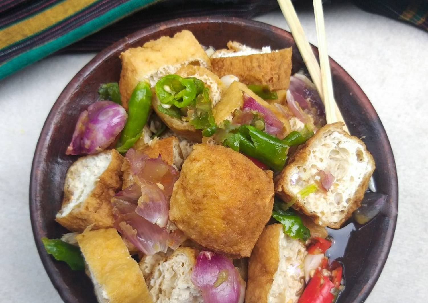 Resep Tahu Gejrot oleh Brita Marta - Cookpad