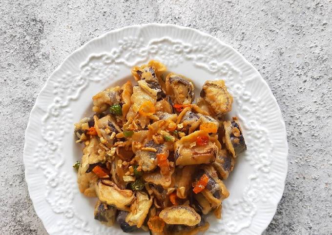 Resep Terong Cabe Garam oleh Presella - Cookpad